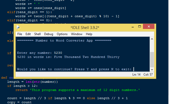 Simple Number To Words Converter App In Python Free Source Code Sourcecodester